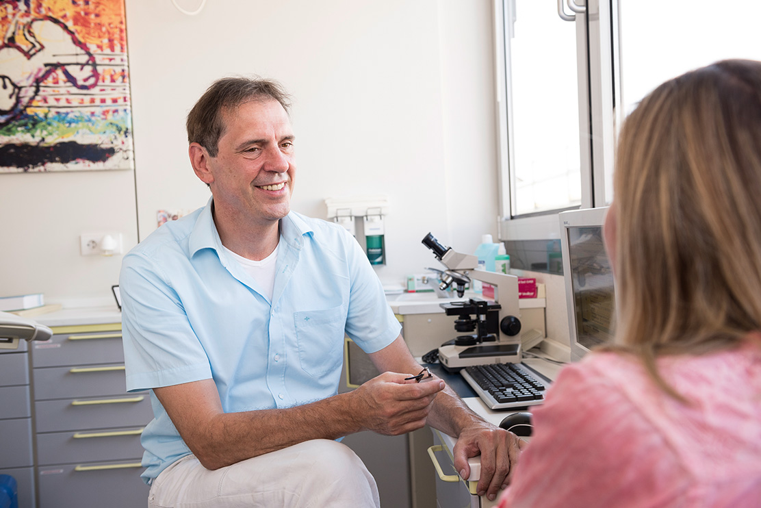 Praxis von Frauenarzt Dr. Weick in Fellbach bei Stuttgart